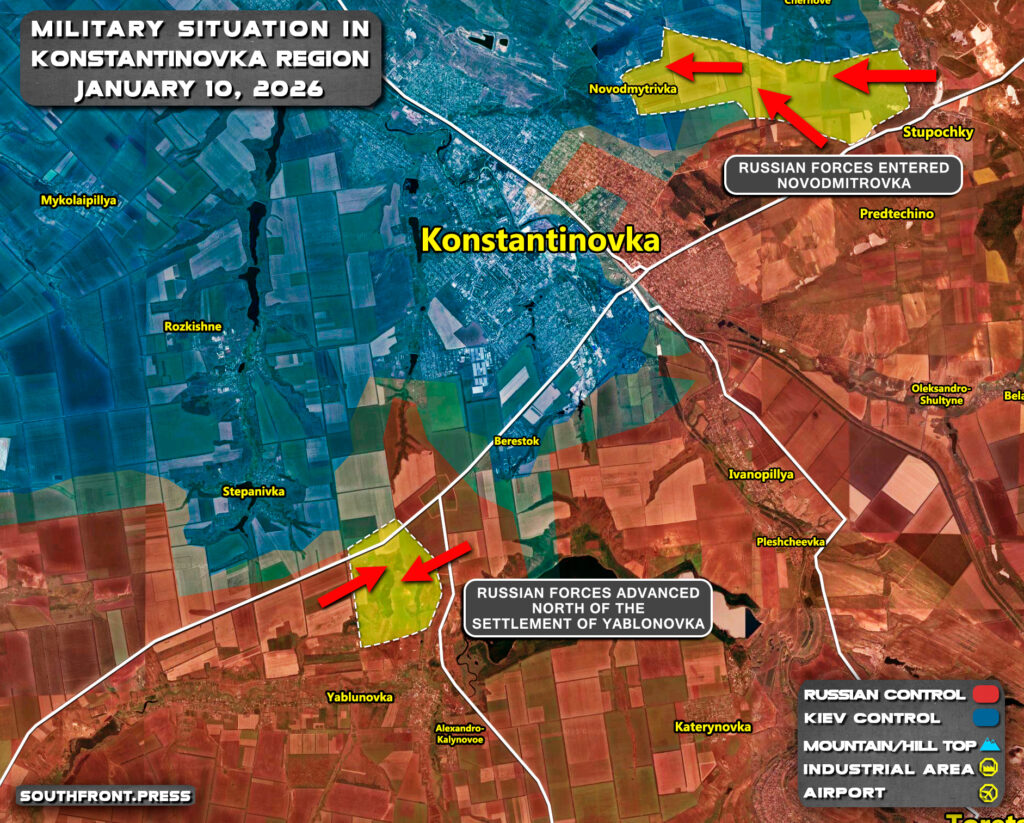 Military Situation In Ukraine On January 10, 2026 (Maps Update)South Front