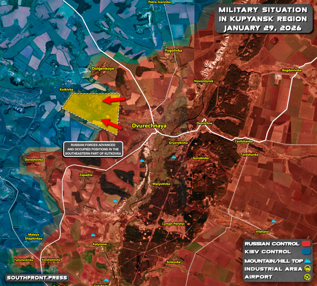 Military Situation In Ukraine On January 29, 2026 (Maps Update)South Front