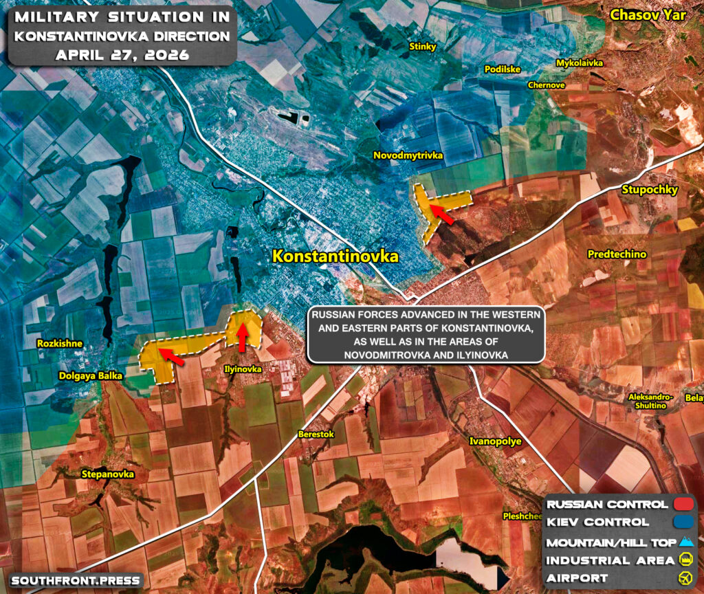 Military Situation In Ukraine On April 27, 2026 (Maps Update)