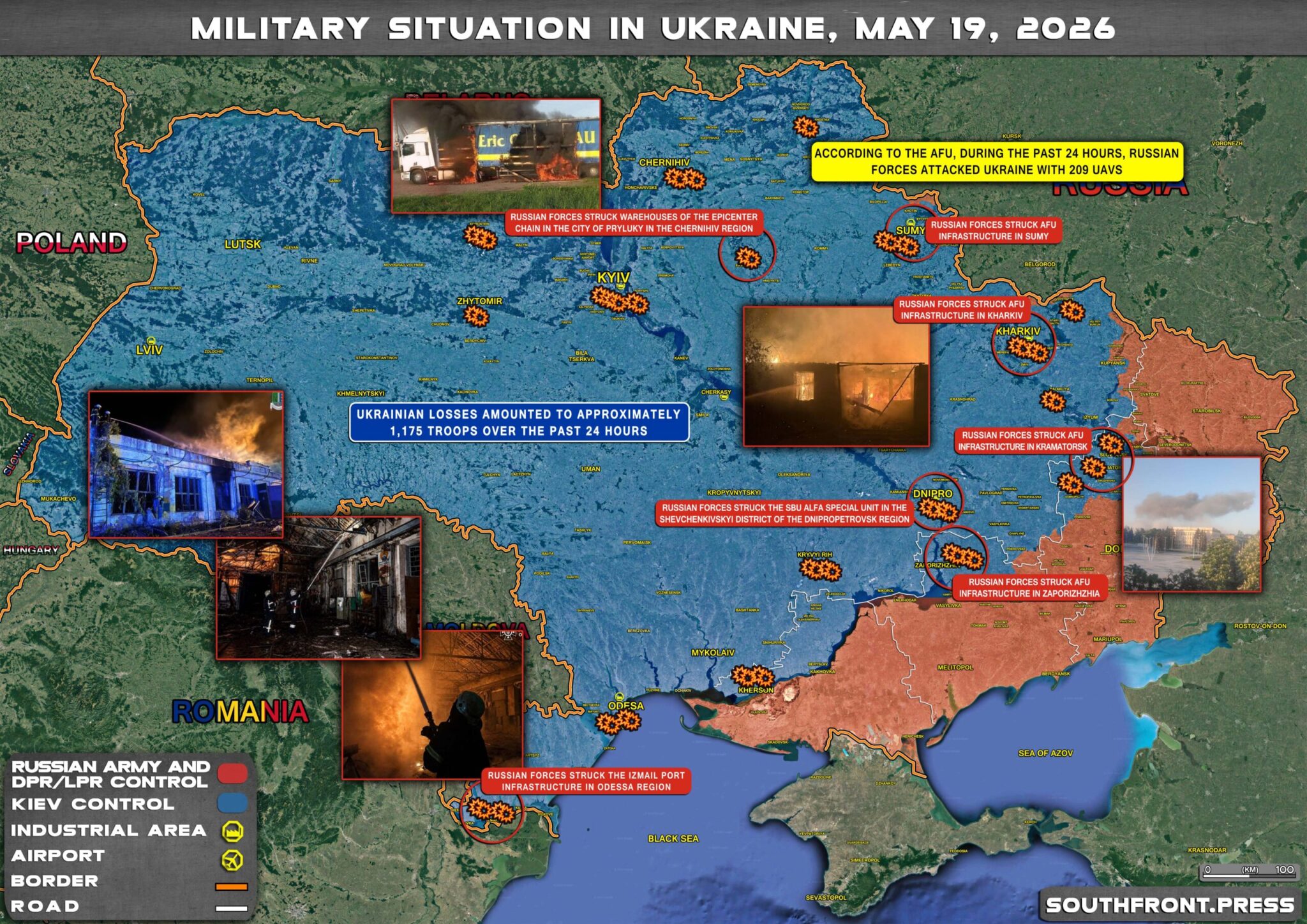 Military Situation In Ukraine On May 19, 2026 (Maps Update)