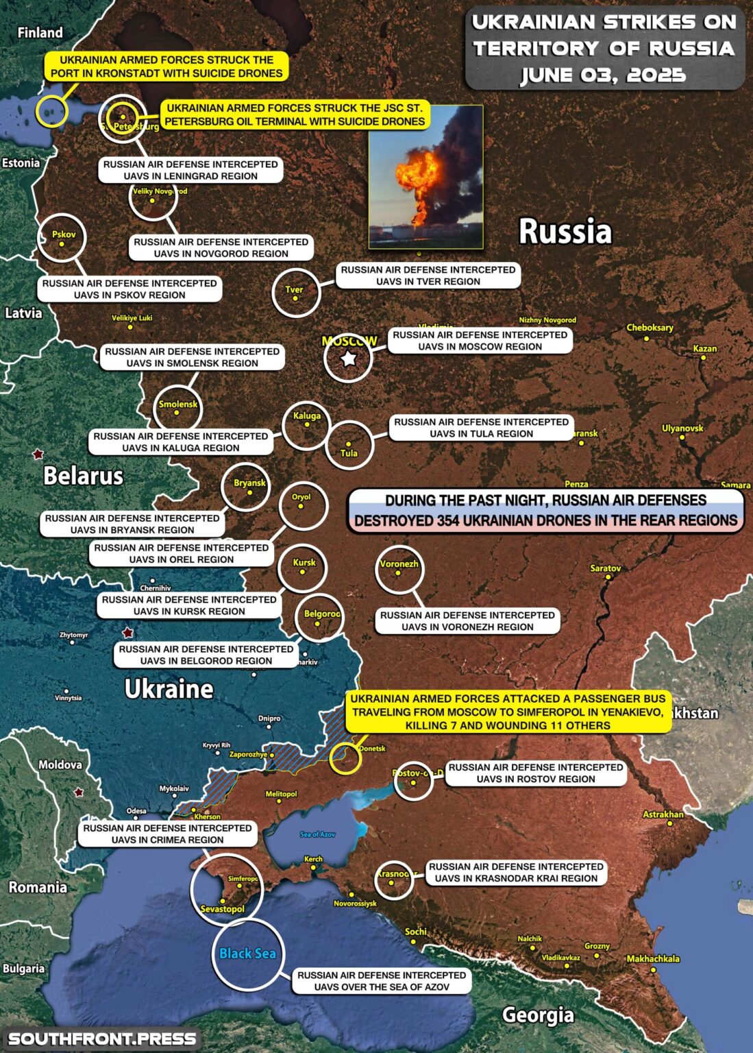 Ukrainian Attacks On Territory Of Russia And Military Situation In ...