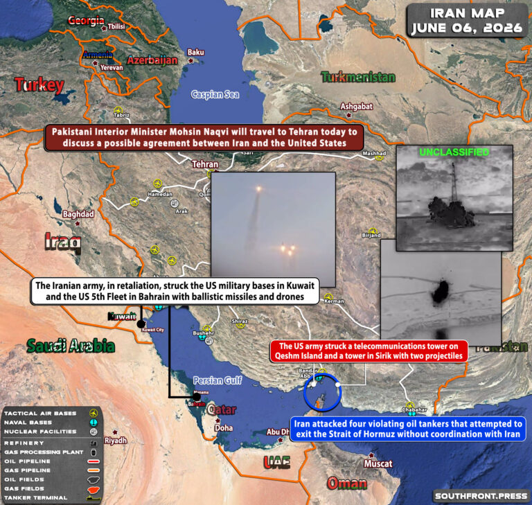 Military Situation In Iran On June 6, 2026 (Map Update)