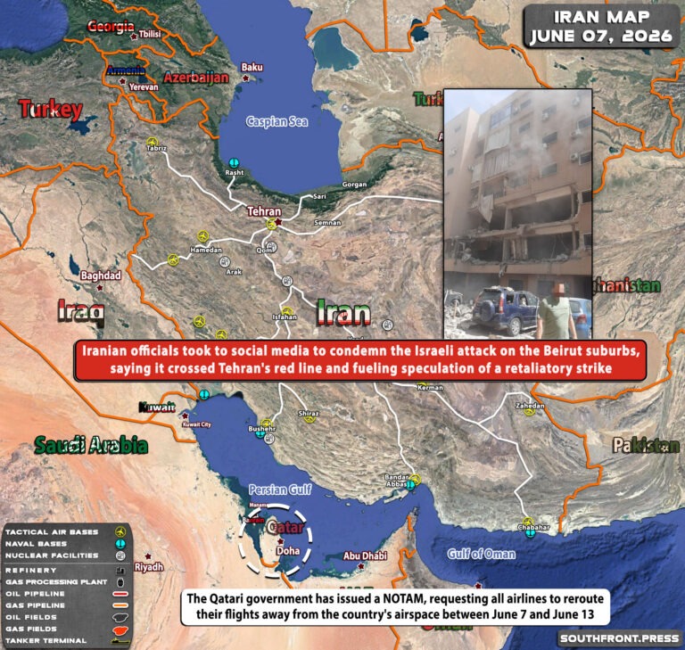 Military Situation In Iran On June 7, 2026 (Map Update)